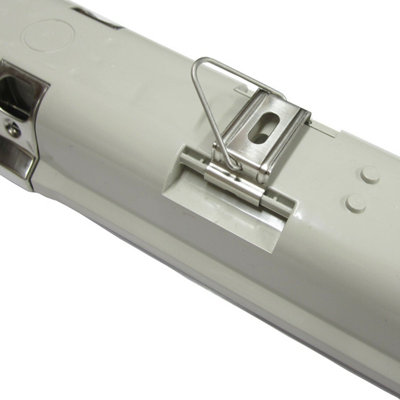 3x IP65 LED Batten Ceiling Light Fitting 4FT 24W 2400lm 4000K Non ...
