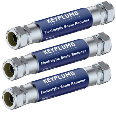 3x Keyplumb Inline Electrolytic Scale Reducer Inhibitor 15mm ...