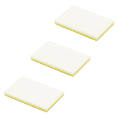 3x Mohair Foam Paint Pad Refill 150mm x 100mm 6 x 4 Inch Decorating