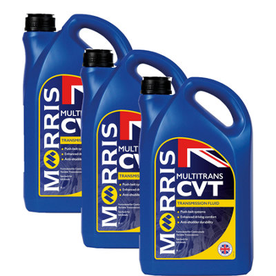 3x MORRIS 5L CVT Transmission Fluid ATF Multitrans CVT Gearbox Oil NS-1 ...