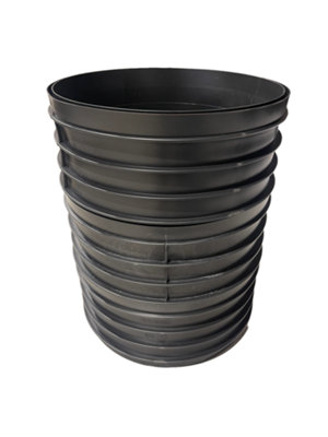 3x Polydrain 320mm Underground Drainage Inspection Chamber Riser ...