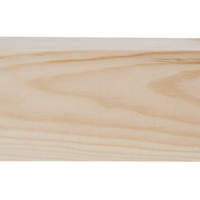 3x1 Inch Spruce Planed Timber (L)1200mm (W)69 (H)21mm Pack of 2