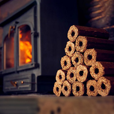 3x12 GardenCo High Energy Heat Compressed Logs - Pack of 36 Dry Wood ...