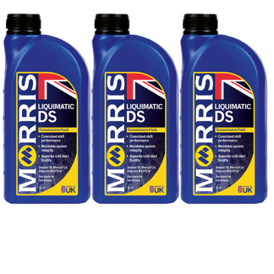 3x1L MORRIS Liquimatic DS ATF Automatic Transmission Fluid ZF Lifeguard 8/9