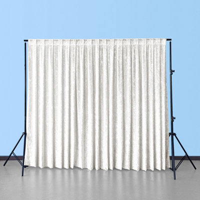 3x3M Crushed Velvet Backdrop, Photography Background Blackout Curtain ...
