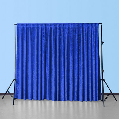 3x3M Crushed Velvet Backdrop, Photography Background Blackout Curtain ...