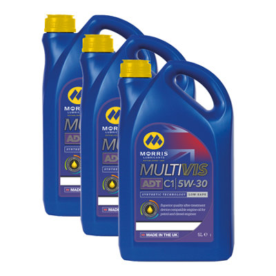 3x5L MORRIS 5w30 Fully Synthetic Engine Oil Low Saps ACEA C1, STJLR.03.5005