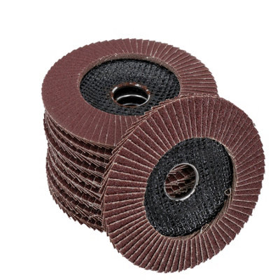 4-1/2" 115mm Mixed Grit Flap Flat Discs For Angle Grinders Removal ...