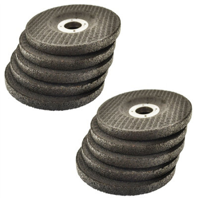 4 1/2" Depressed / Dished Centre Metal Grinding Disc Stainless Steel 10 ...