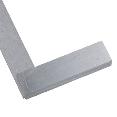 4" (100mm) Engineers Square Set Square Right Angle Straight Edge