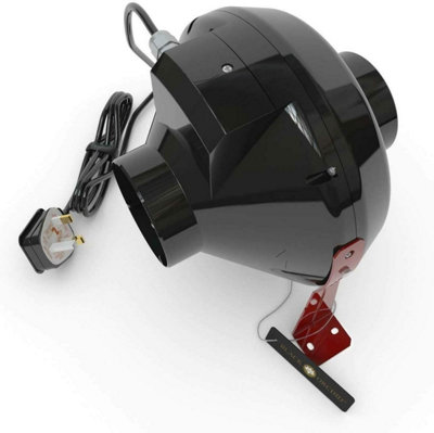 4" 100mm Inline Duct Fan Efficient Ventilation for Grow Tents and ...