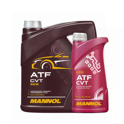 4+1L MANNOL ATF CVT Gearbox Oil CVT Transmission Fluid VOLKSWAGEN G052180