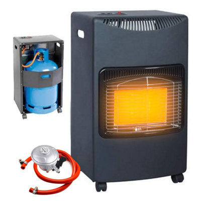Gas bottle heater store