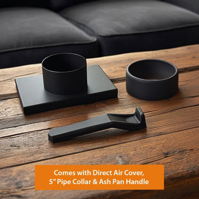 4.2kW Steel Eco Solid Multifuel Wood Burning Stove