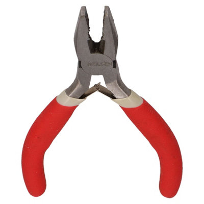 4.5" Mini Combination Pliers Cutting Plier Double PVC Dipped Handle ...