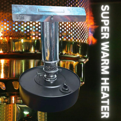 4.5L PARAFFIN GREENHOUSE HEATER, SINGLE BURNER WARMER FOR FROST PROTECTION