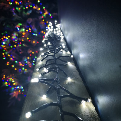 4.5m Multi Colour or White Colour Changing Connectable Cluster LED ...