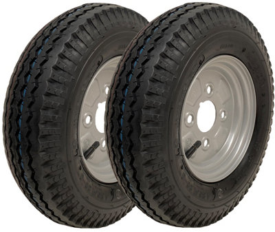 4.80/4.00-8 Trailer Wheel Kenda 4ply High Speed Road Legal 4 Inch PCD ...