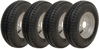 4.80/4.00-8 Trailer Wheel Kenda 6ply High Speed Road Legal 4 Inch PCD ...