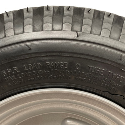 4.80/4.00-8 Trailer Wheel Kenda 6ply High Speed Road Legal 4 Inch PCD ...