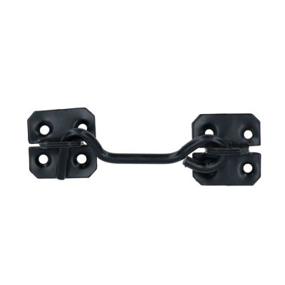 4" Cabin Hook Eye Latch Lock Catch Hold Back For Sheds Gates Hatches 2 Pack