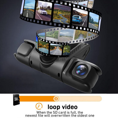 4 CHANNELS HD SURVEILLANCE IMAGE CAR RECORDER