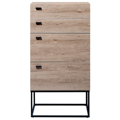 4 Drawer Chest ACRA Light Brown