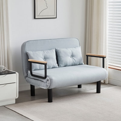 4 in 1 Folding Double Sofa Bed Convertible Lounge Sleeper Chair with ...