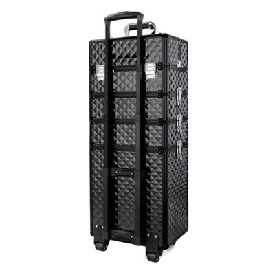 4 in 1 Professional Cosmetic Makeup Suitcase Travel Case