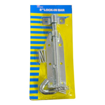 4-Inch Lock-In Bar with sturdy and secure design