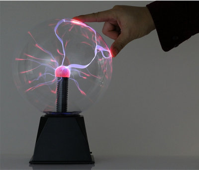 4 Inch Mini Sound Sensitive Static Ball Plasma Magic Night Lamp