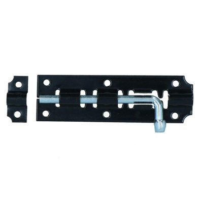 4" Jumbo Tower Bolt Sliding Shoot Bolt Latch Catch for Sheds Gates ...