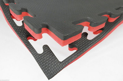 4 Mats 40mm Thick Eva Interlocking Floor Mats Gym Judo Exercise Martial ...