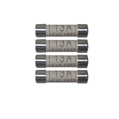 4 Pack Arlec 13 Amp Fuse - 13A