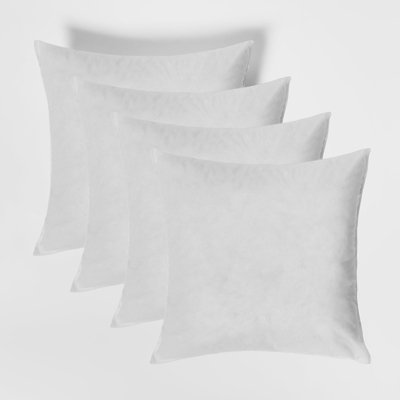 4 Pack Cushion Inserts Filler Hollowfibre Inner Pads
