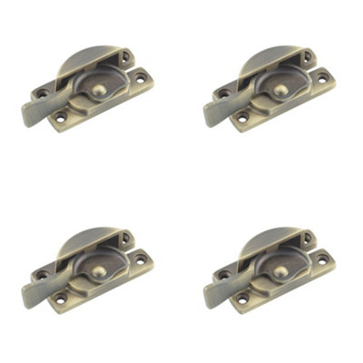 4 PACK Durable Antique Brass Fasteners for Vintage Windows - Window ...