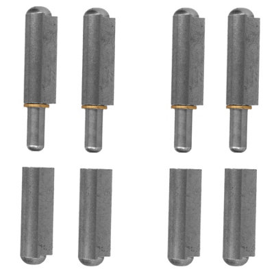 4 Pack Lift Off Bullet Hinge Weld On Brass Bush 16x120mm Heavy Duty ...