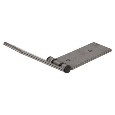 4 Pack Long Weld-on Butt Hinge Heavy Duty with Bushes 240x50mm Industrial