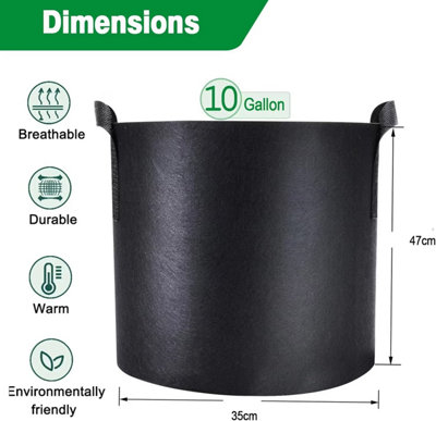 10 gallon plant pot store