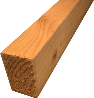 4 pack of 3x2 x 3m (Scant) Timber Joists Eased Edge 4 Lengths In A Pack ...