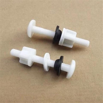 4 Pack Plastic Toilet Tank Bolts, M10 Toilet Cistern to Toilet Pan ...