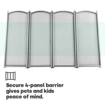 4-PANEL NICKEL COATED FIREGUARD