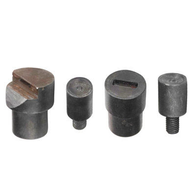 4-Parts Trouser Hook & Bar Fixing Dies Set - 10mm