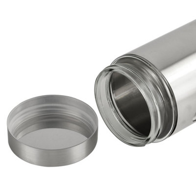 4 Pcs Silver Food Storage Jar Set Tea Storage Containers Canisters