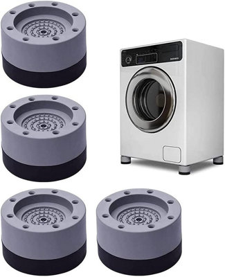 4 Pcs Washing Machine Shock Pads - Anti-Vibration Noise Reduction ...