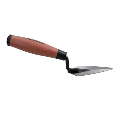4" Pointing Trowel for Brick Block laying Cement Plastering Soft Grip ...