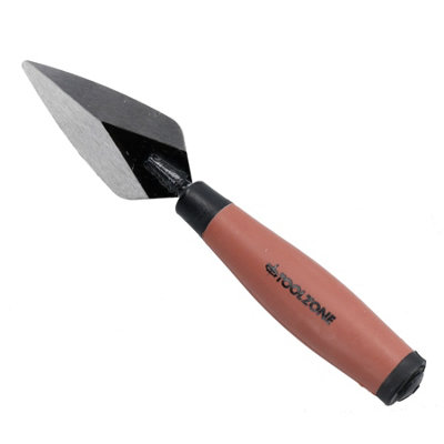 4" Pointing Trowel for Brick Block laying Cement Plastering Soft Grip ...