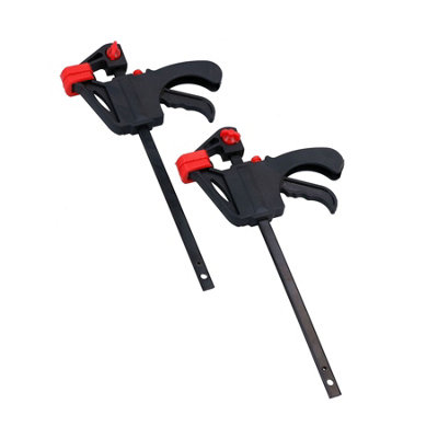 4" Quick Release Rapid Bar Clamp Holder Grip Spreader Speed Clamps 4 Pack