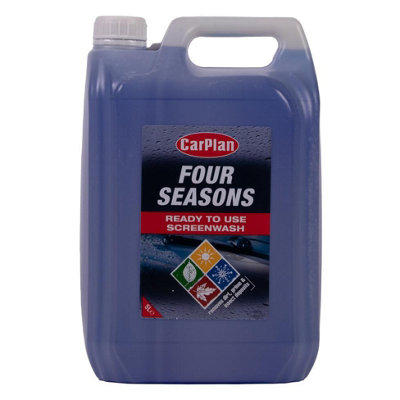 4 Seasons Ready Mixed Screen Wash 5L (Single) | DIY at B&Q