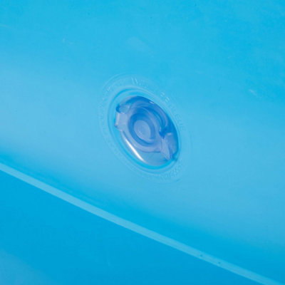 4 Seater Inflatable Family Lounge Pool with 2 Cupholders